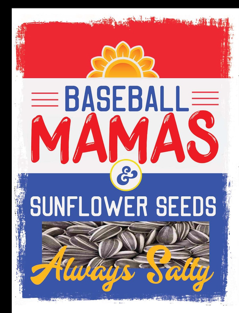 Baseball Mamas Always Salty Instant Download Png Eps for Cricut ...