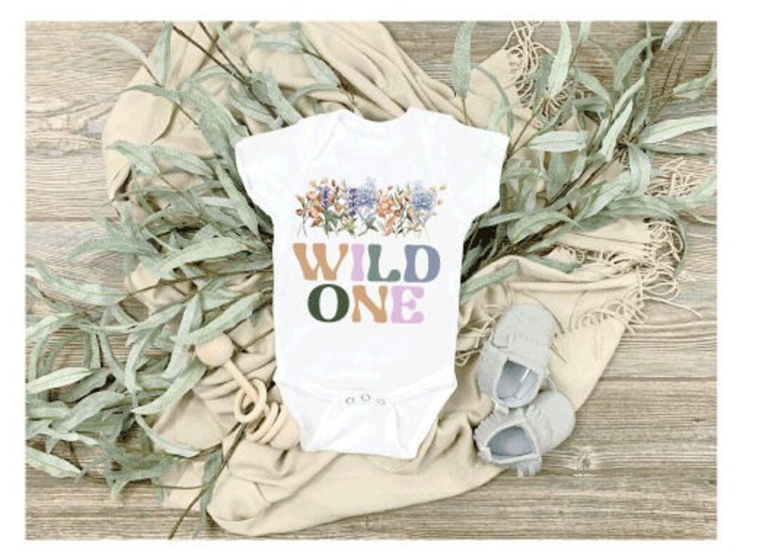 Wild One Wildflower Png - Etsy