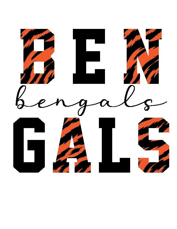 Bengals File for Shirt .png .svg - Etsy