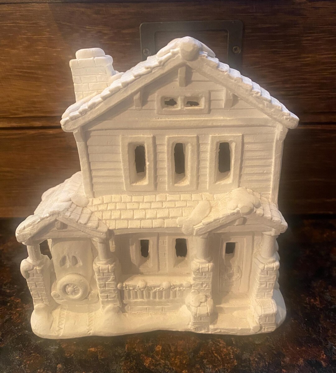 California Creations 2 STORY HOUSE Creative Crafts Ready to Paint ...