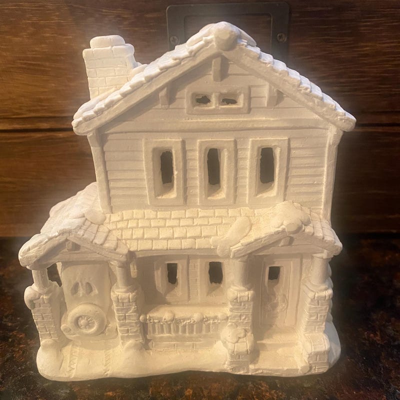 Ceramic Christmas Village - Etsy