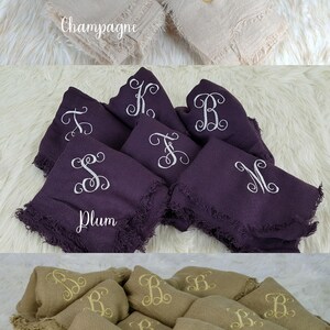 Personalized Bridesmaid Shawls Winter Wedding Shawl | Etsy