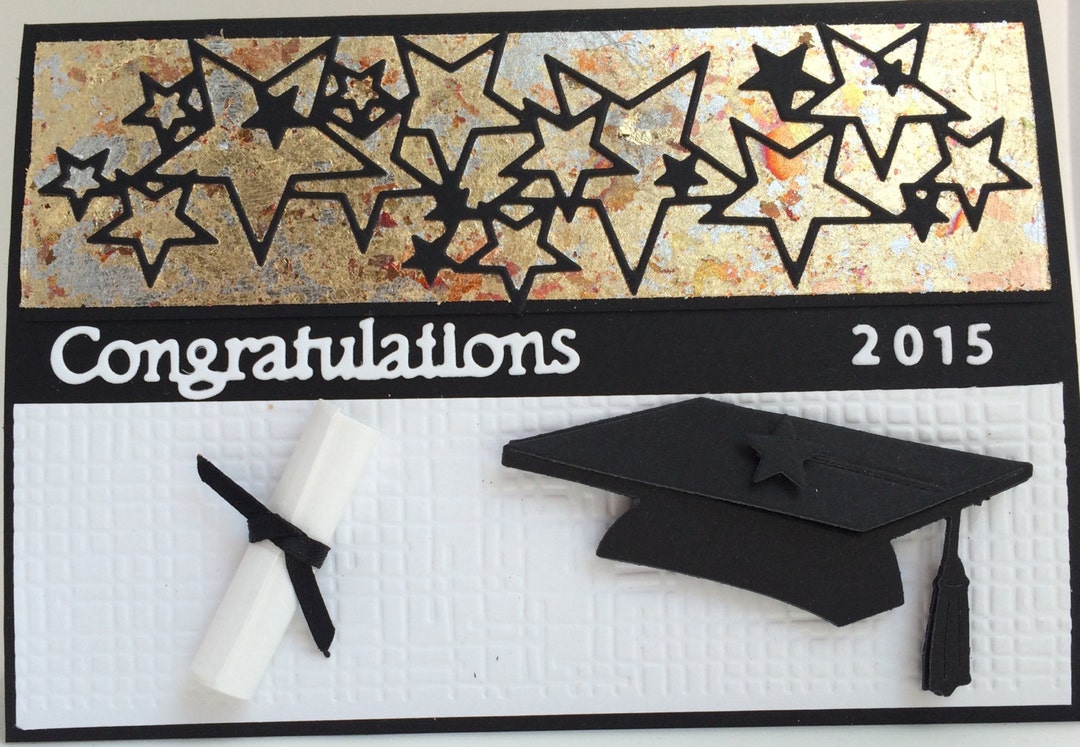 3D Graduation Card, Handmade Card, Congratulations Graduate Card ...