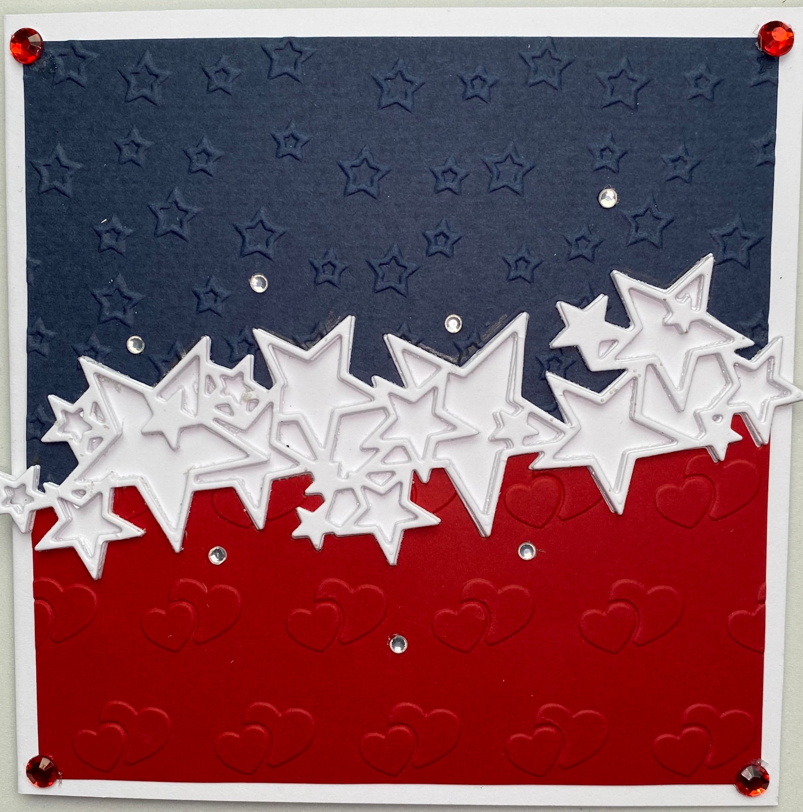 Independence Day Handmade Card 4th of July Hand Made Card - Etsy