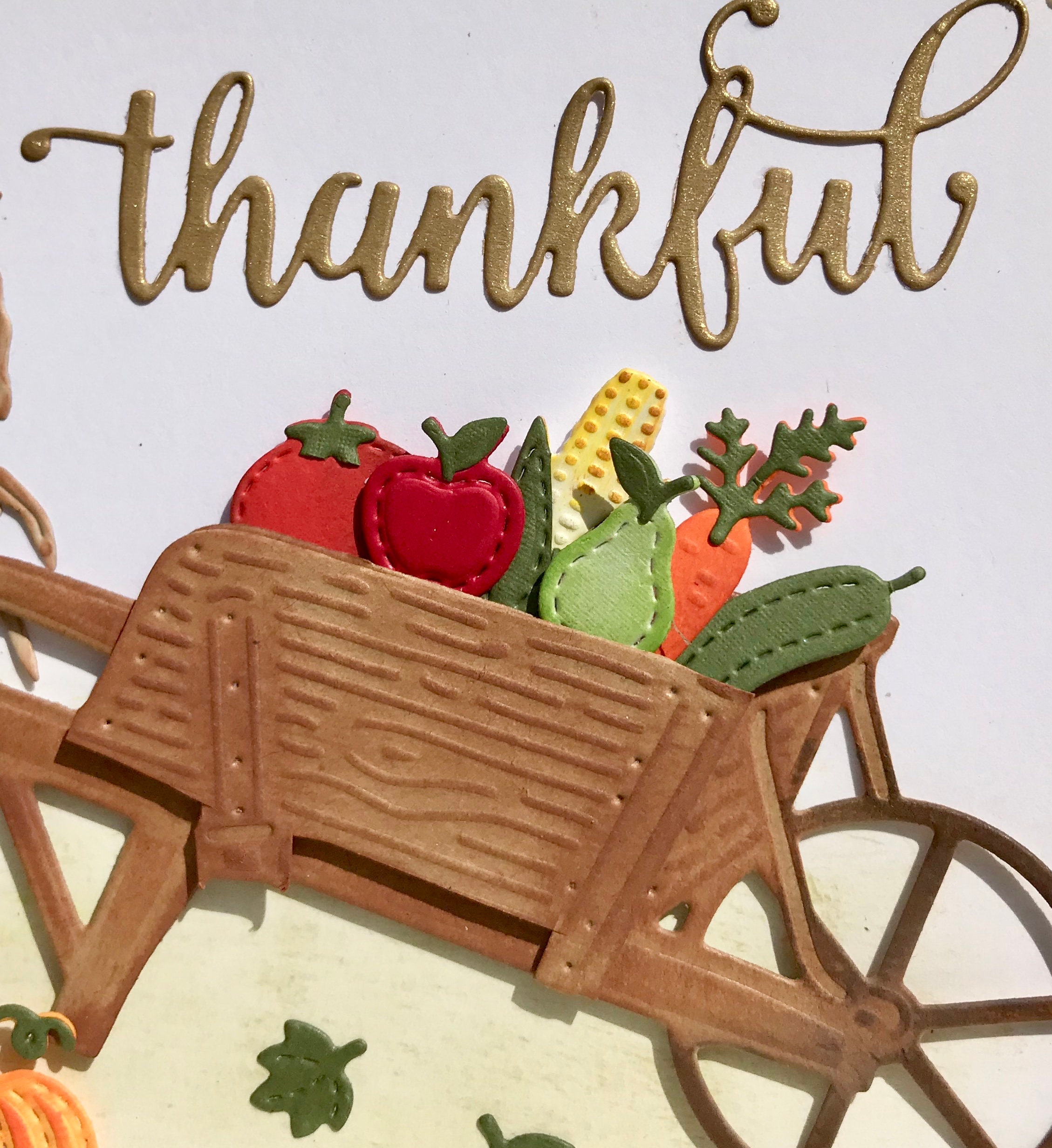 Handmade 3D Thanksgiving Card Unique Hand Made All Occasion | Etsy