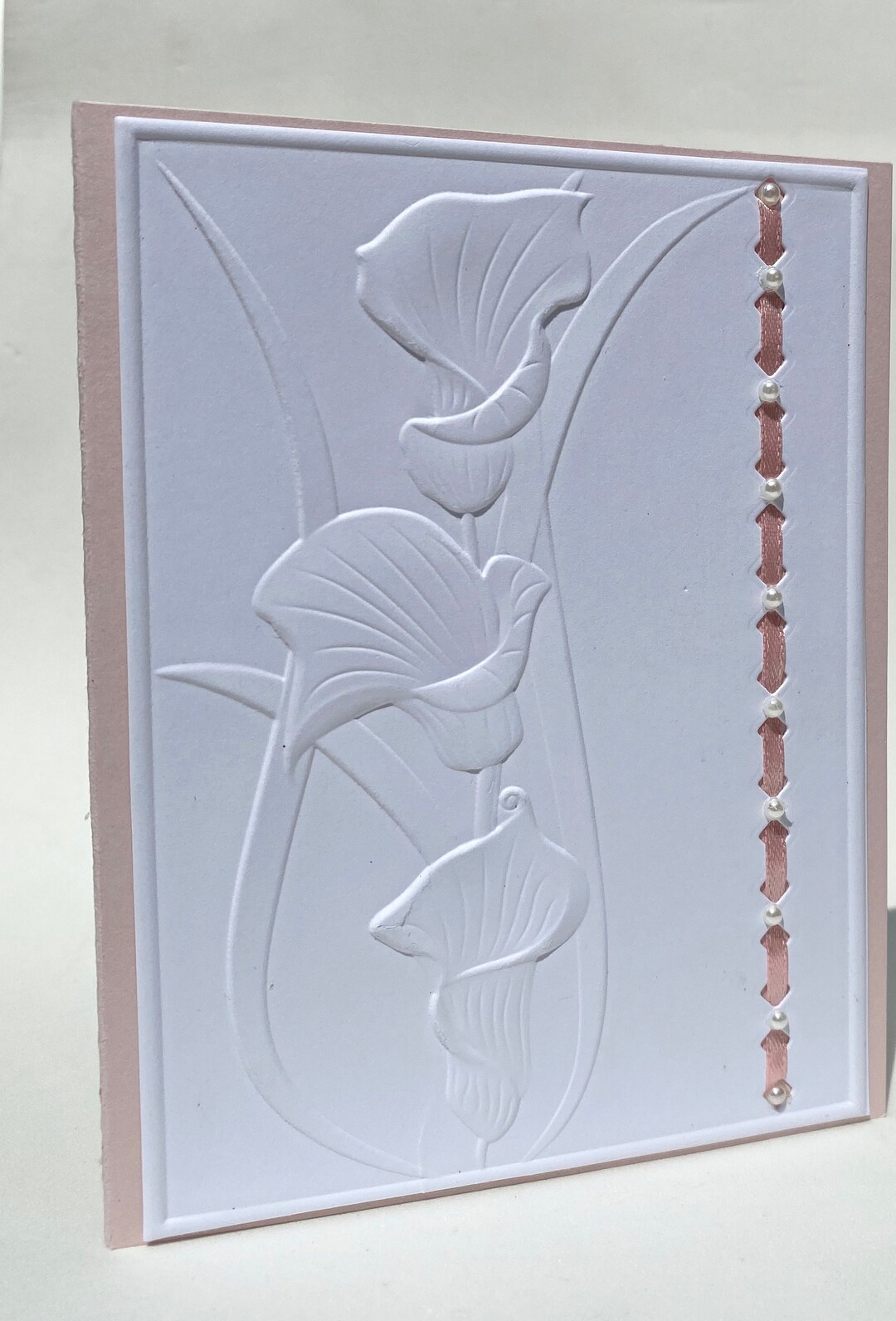 All Occasion 3D Calla Lily Card, Handmade Card, Birthday Card ...