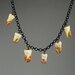 Bloody Human Teeth Chain Necklace - Etsy UK