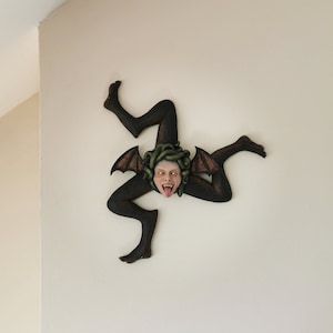 TRINACRIA - Three-legged Symbol of Sicily - Etsy