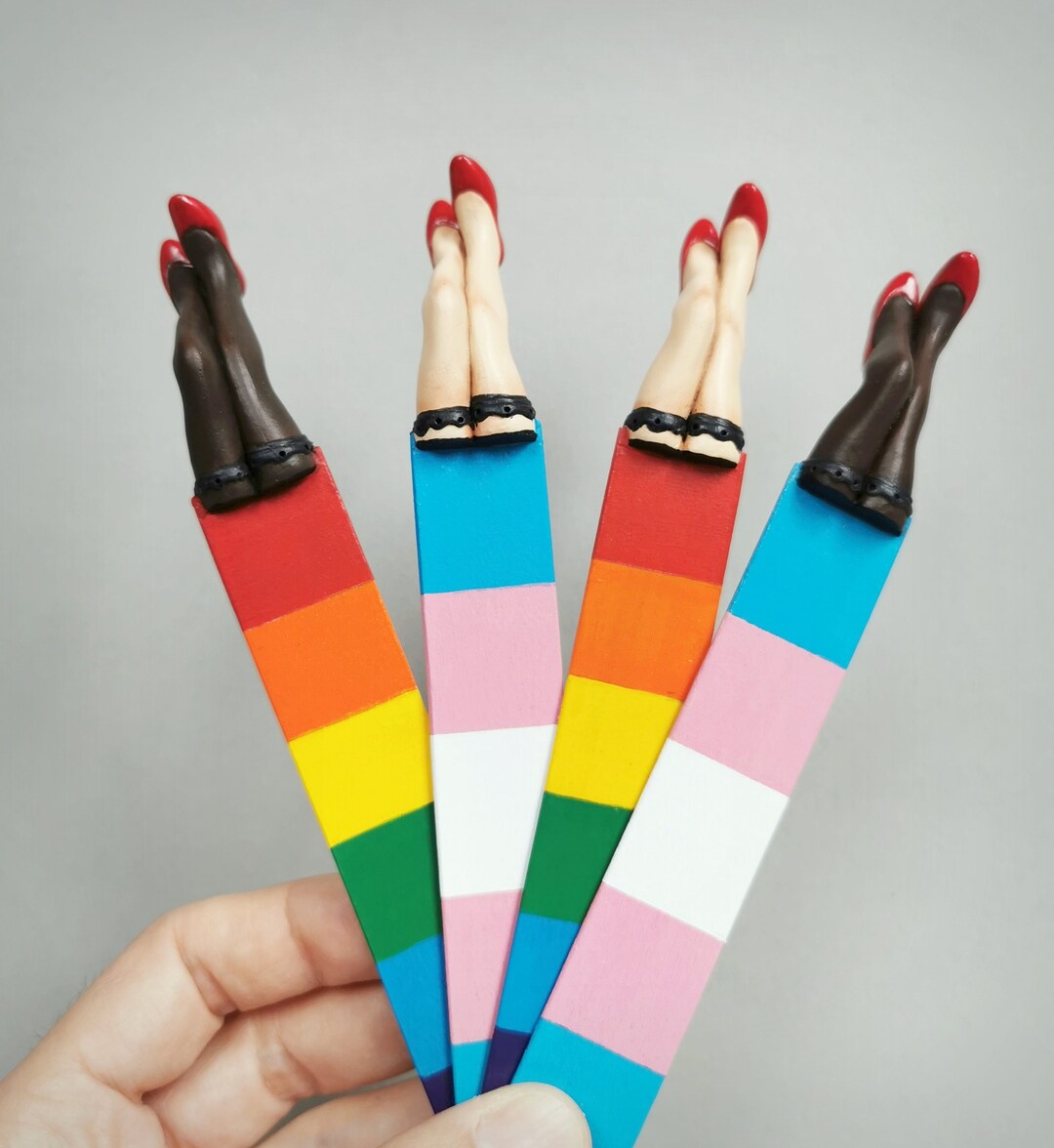 Sexy Legs Bookmark PRIDE Edition - Etsy