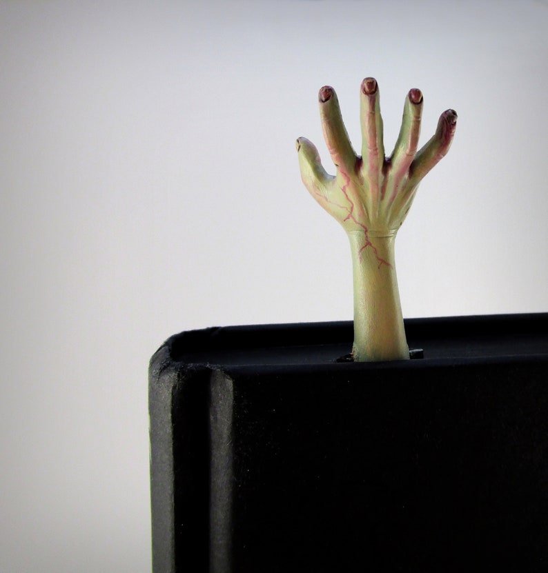 Zombie Hand Bookmark | Etsy