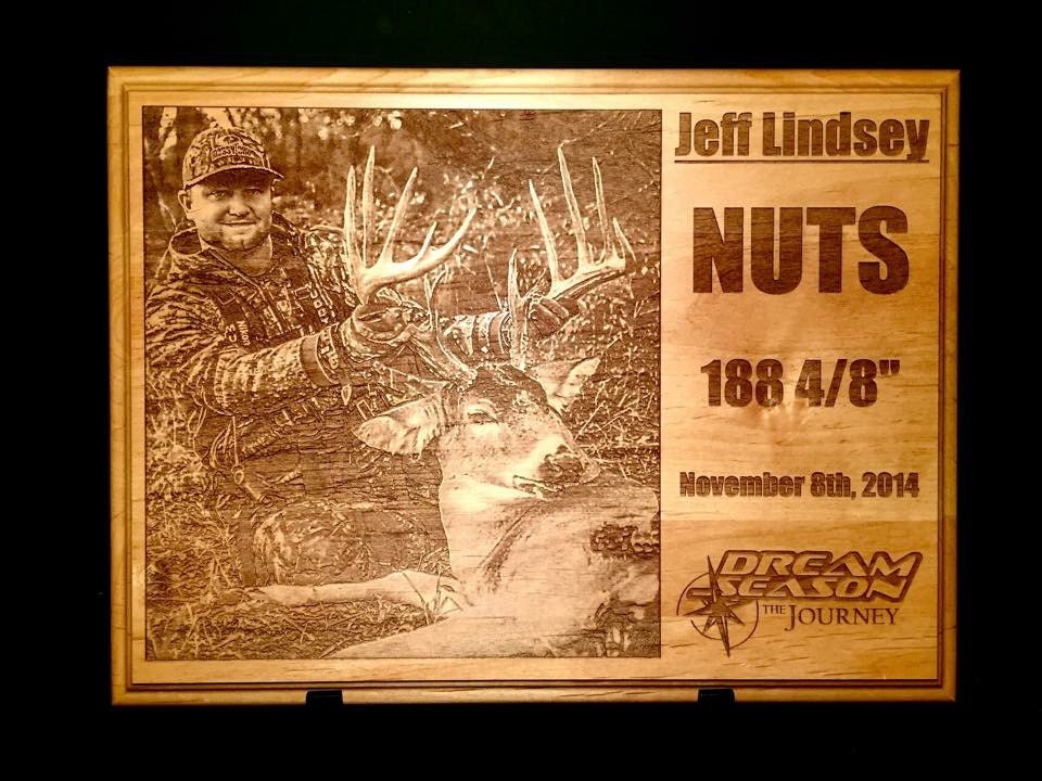 Personalized Laser Engraved Hunting Photo Onto Plaque *hunting Pictures ...
