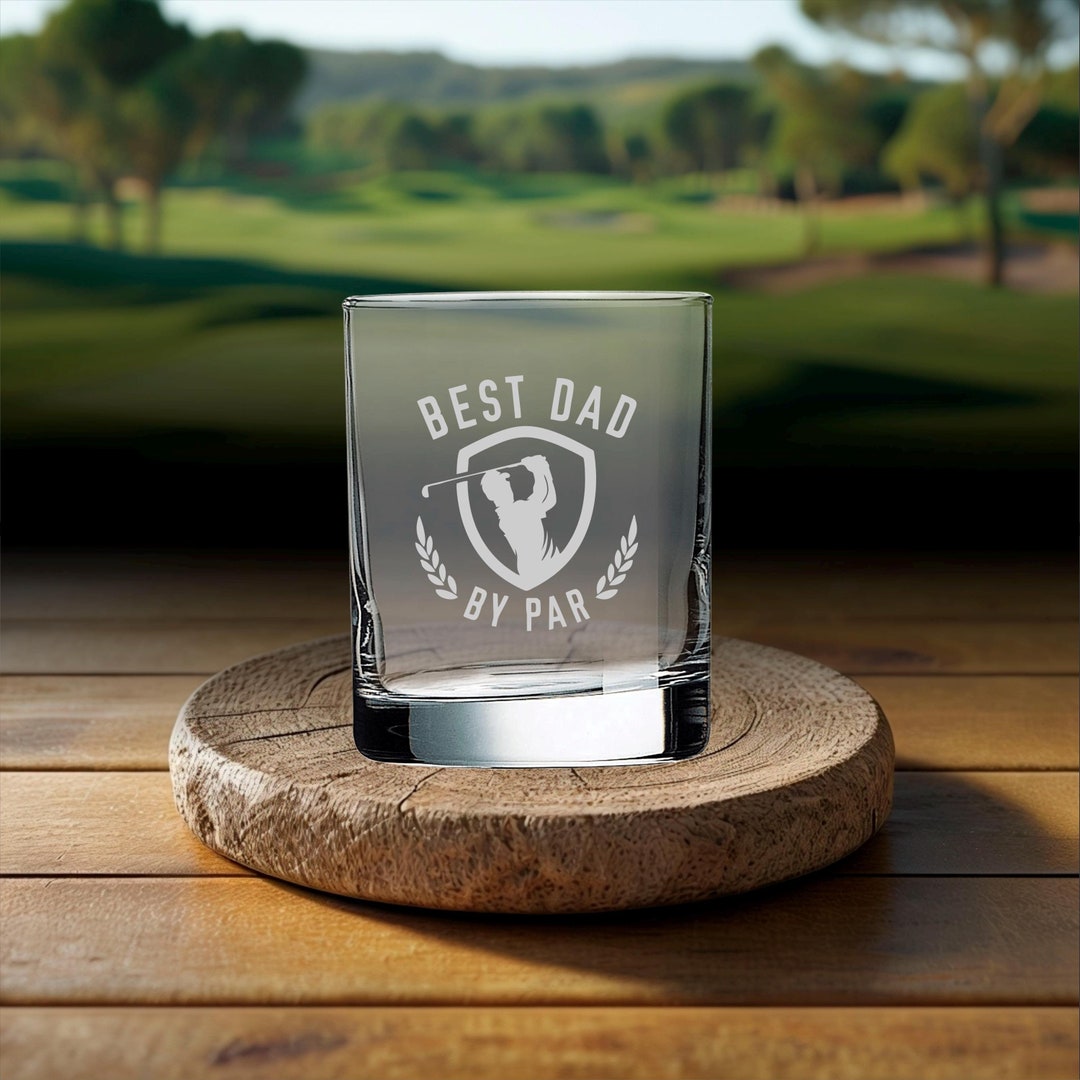 Personalized Golf Glass Beer Glass Pilsner Glass Golf Beer Gift Sports ...