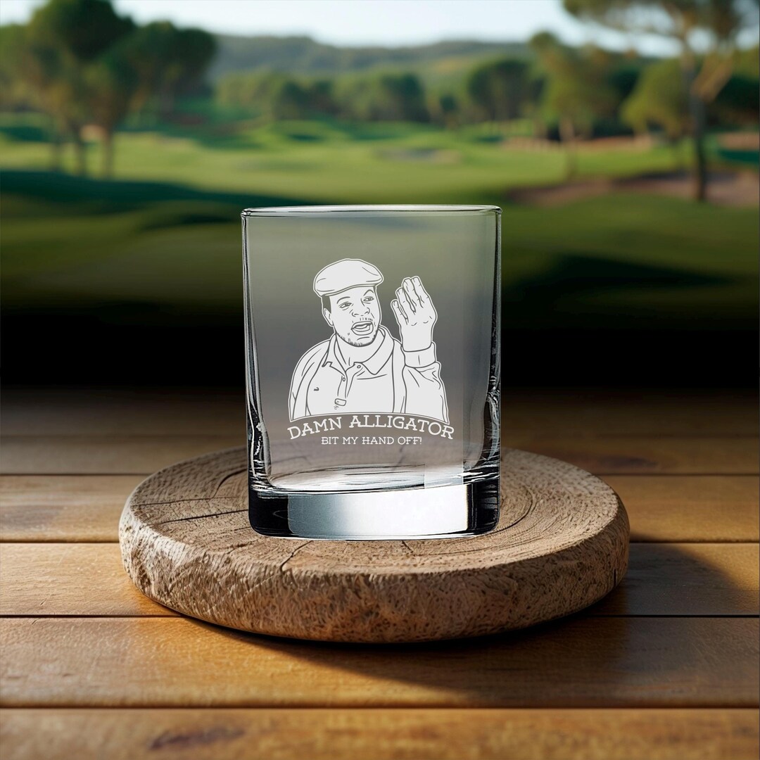 Personalized Golf Beer Glass Pilsner Glass Whiskey Glass Beer Gift ...