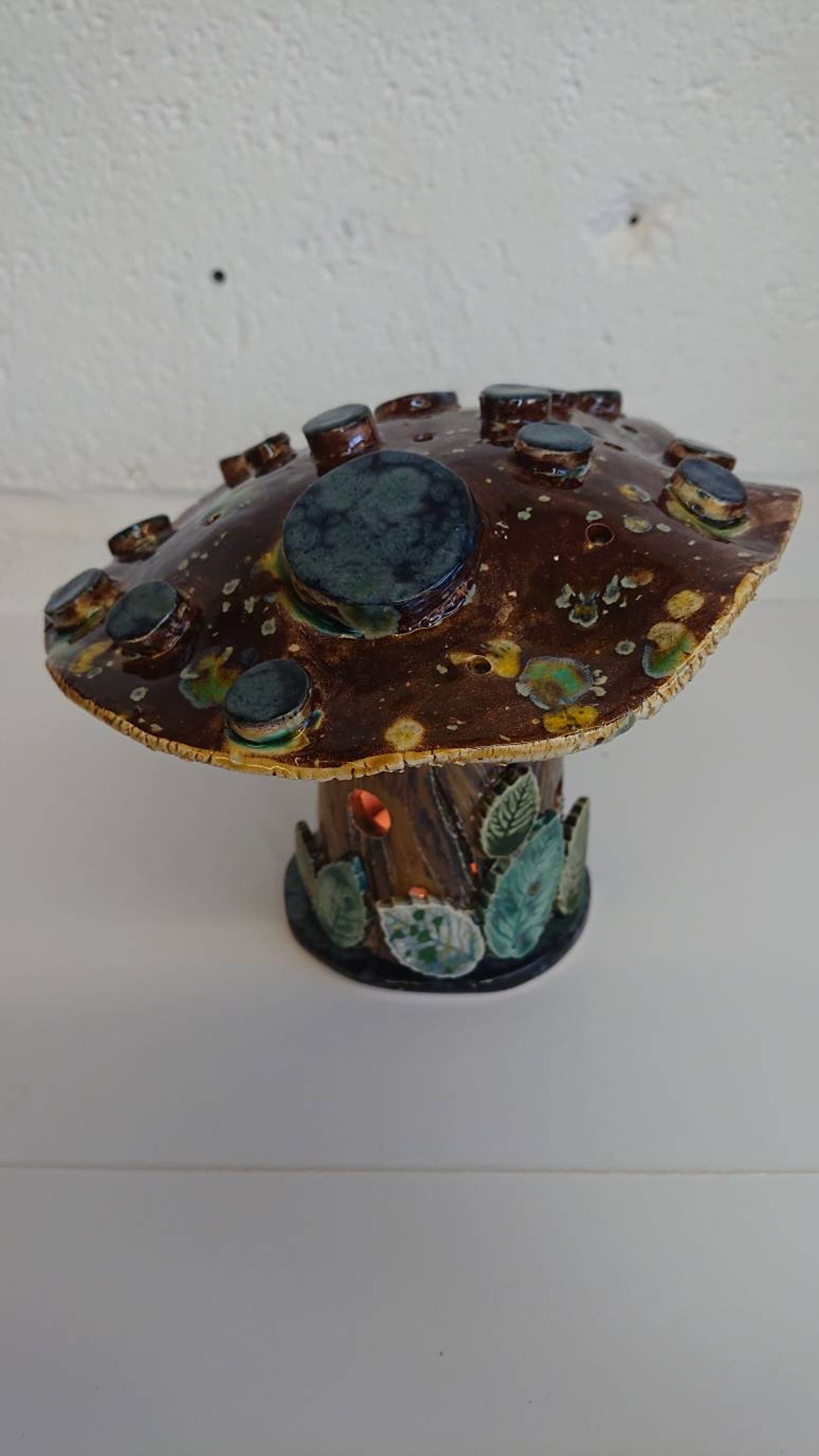 Nebula Mushroom Tea-light Holder - Etsy