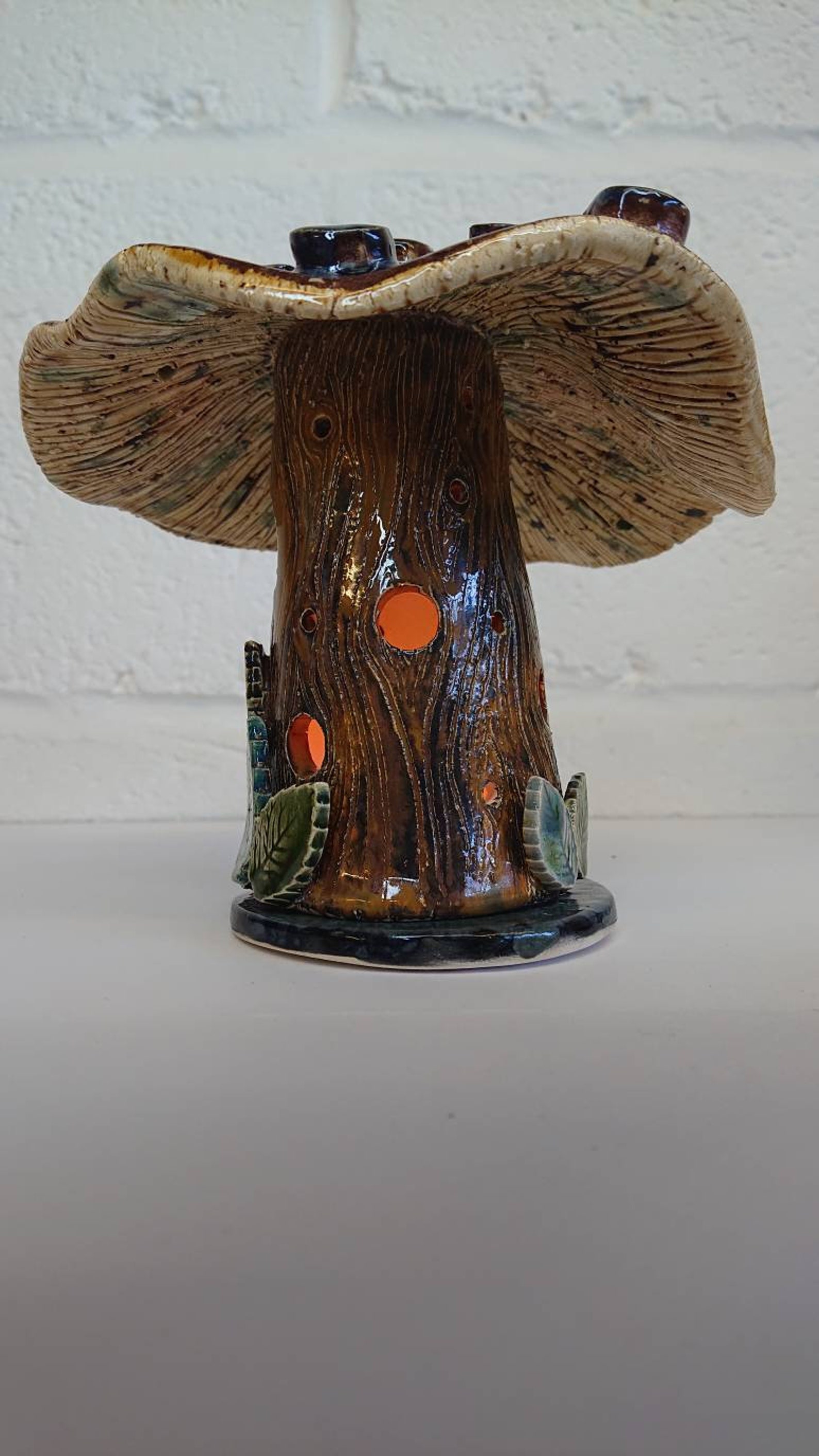 Nebula Mushroom Tea-light Holder - Etsy