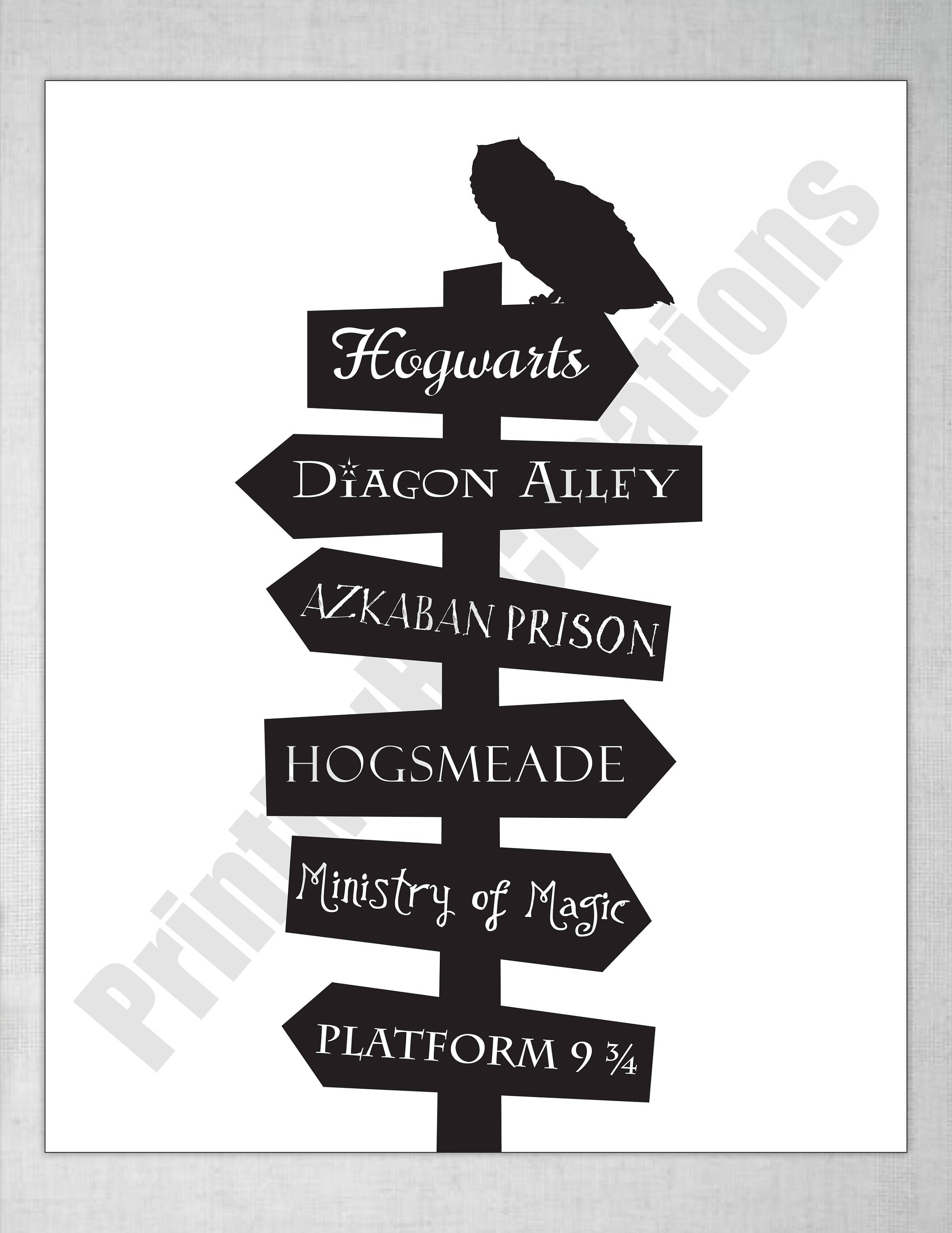 Owl Post Sign at Amanda Moretz blog