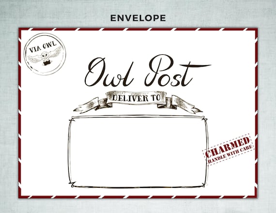 Harry Potter Owl Post Printable