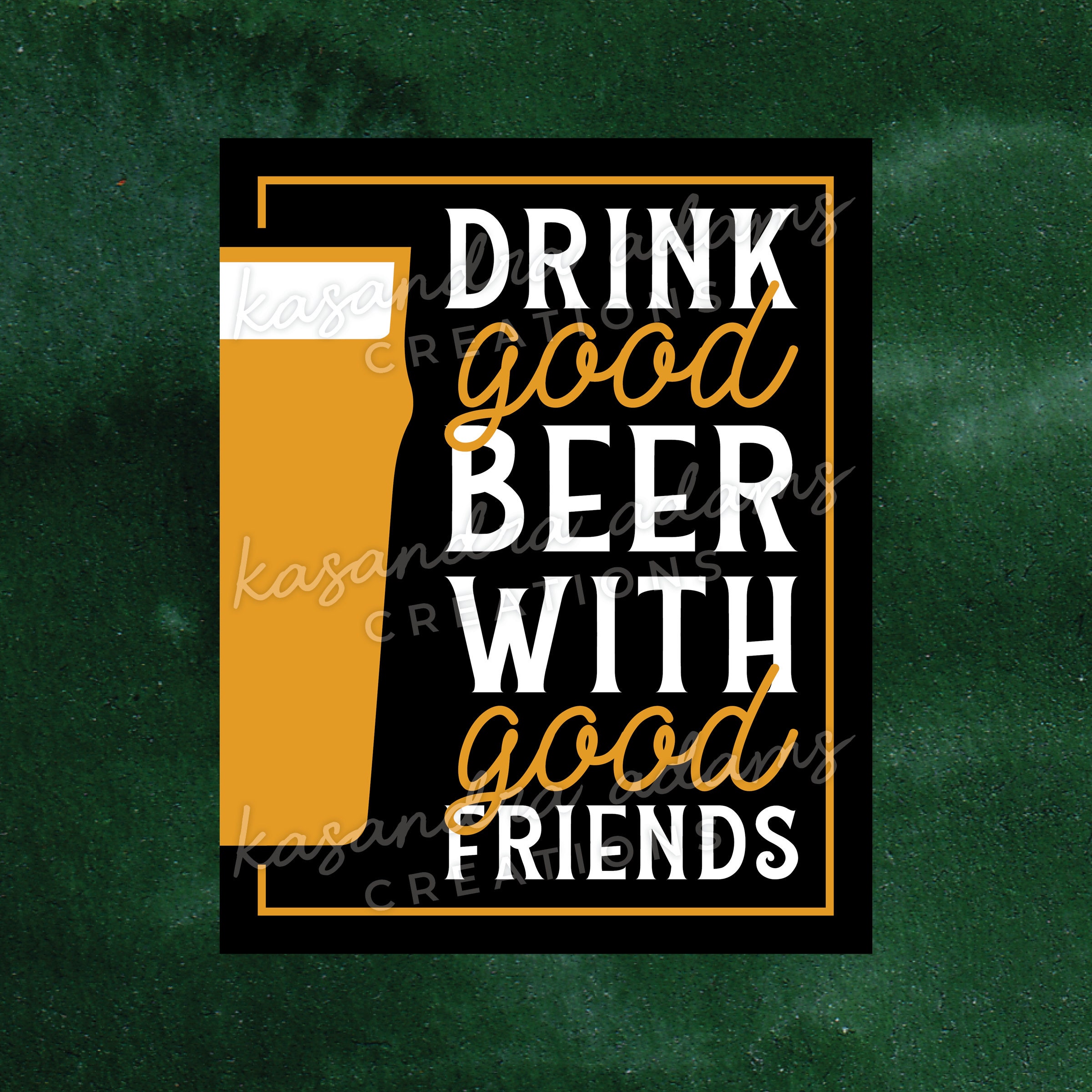 Beer Themed Celebration - 8"x10" Automated Download PDF Signs - Etsy