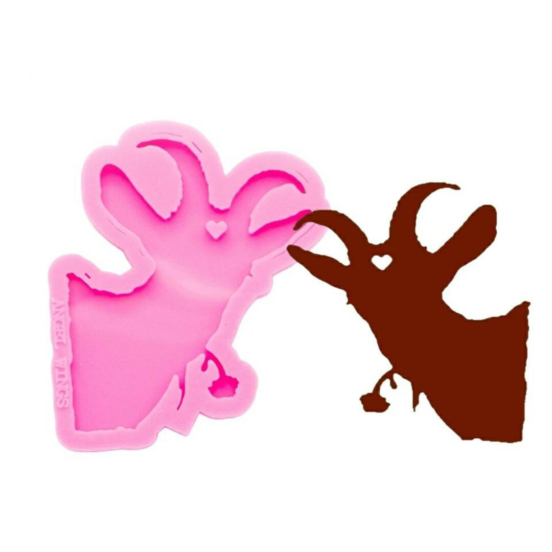 Goat Resin Mold in Silicone for Resin Art and Polymer Clay. - Etsy