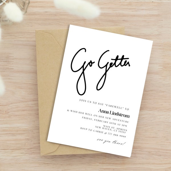 Going Away Party Invitation Coworker - Etsy