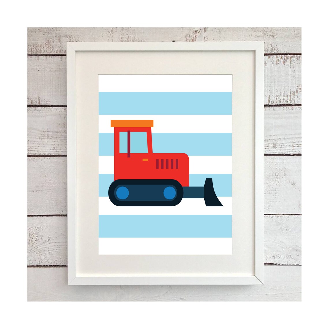 Nursery Pictures Vehicle Theme Print Set of 4 Prints Fun Truck - Etsy UK