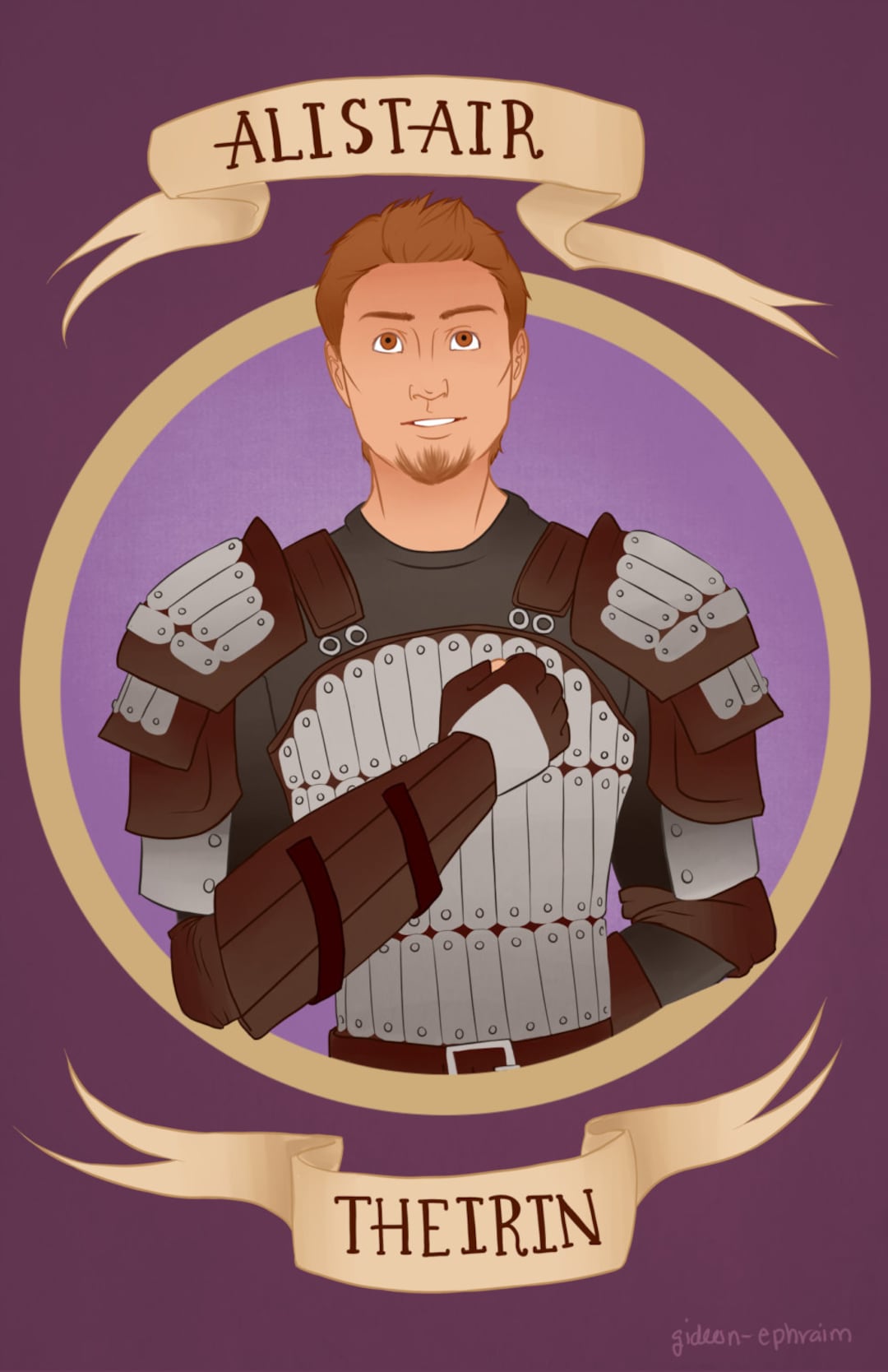 Dragon Age: Origins -- Alistair Theirin Print - Etsy