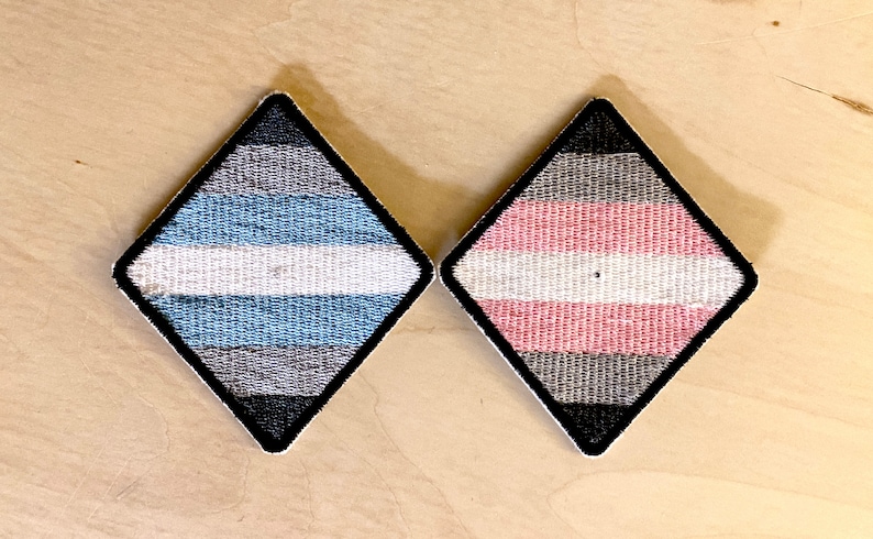 LGBTQ Pride Flag Patches Embroidered Patches - Etsy
