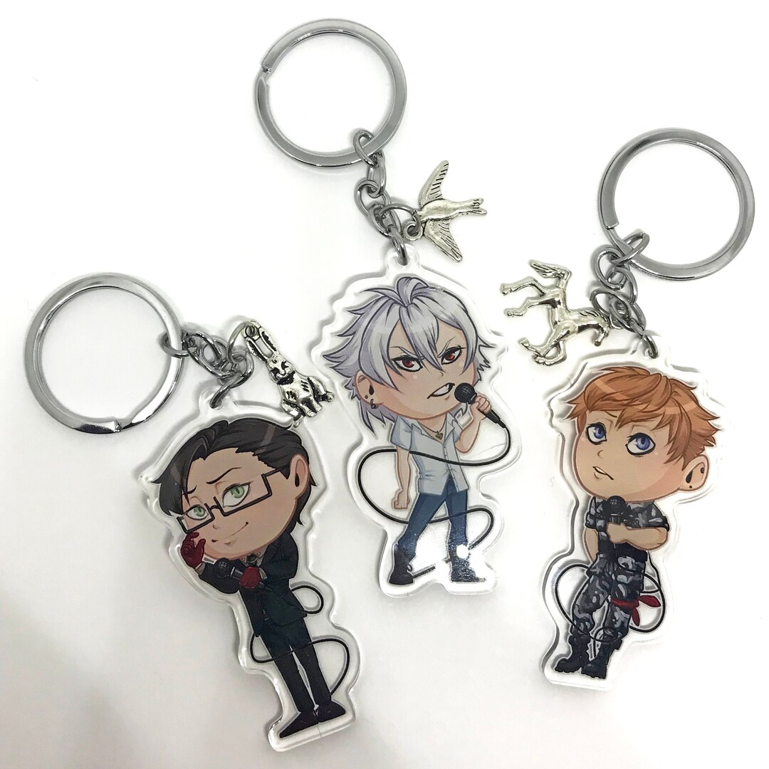 Hypnosis Mic Charms -- Mad Trigger Crew - Etsy