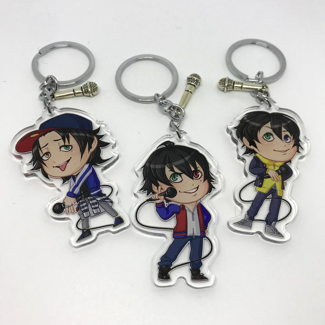 Hypnosis Mic Charms -- Buster Bros!!! - Etsy