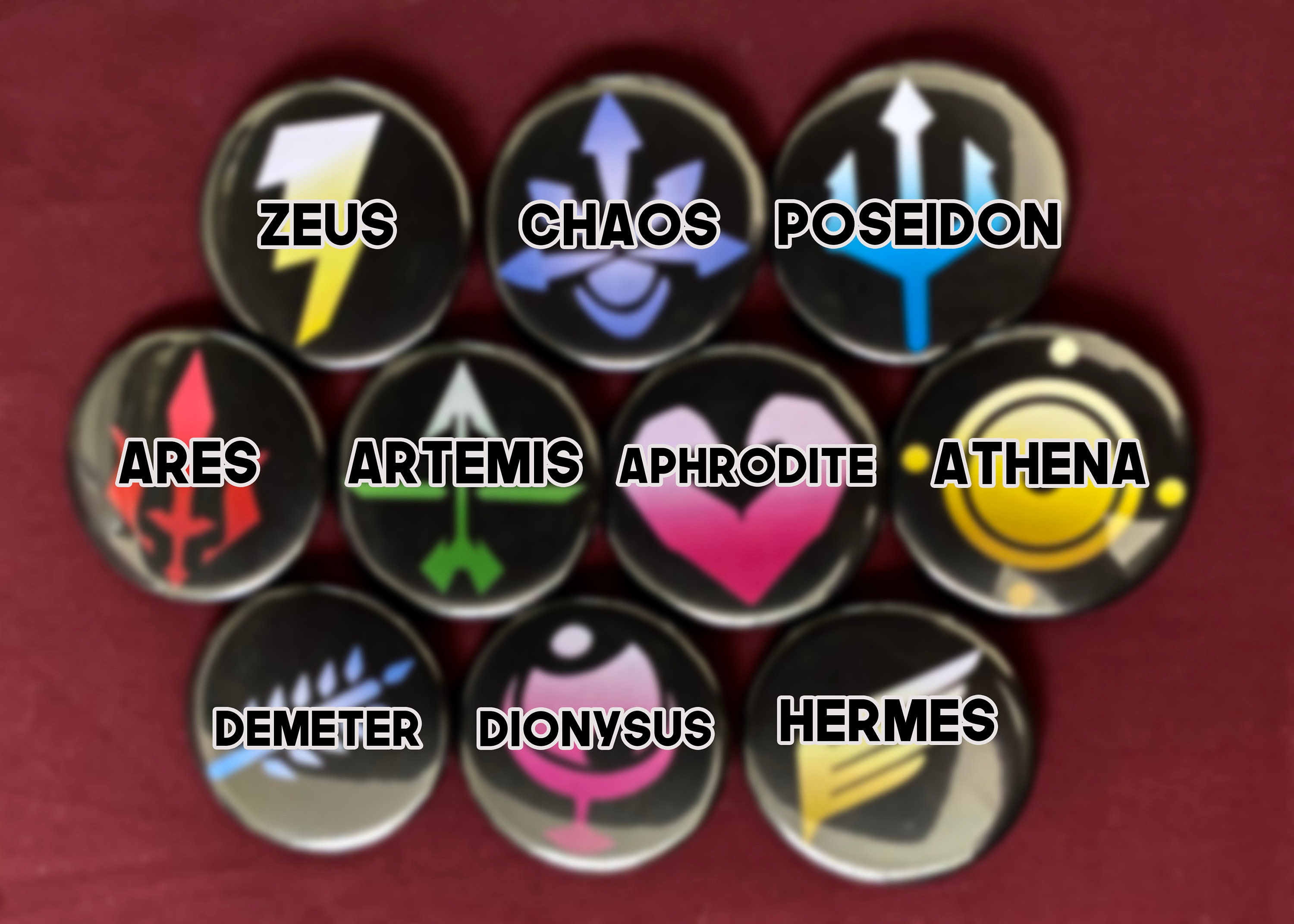 Hades -- Olympian God Symbols - Etsy