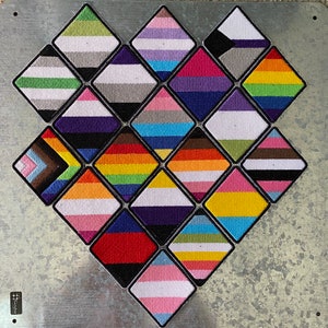 LGBTQ+ Pride Flag Patches -- Embroidered Patches - Etsy