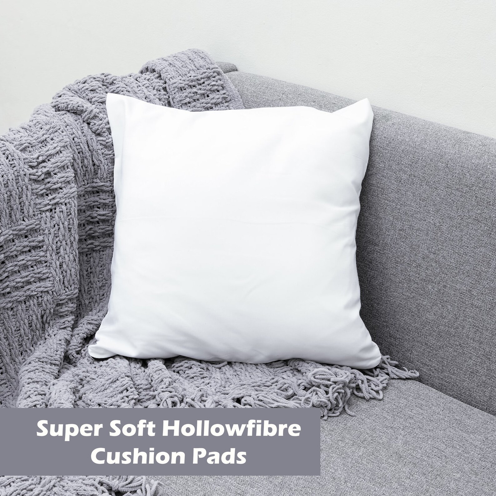 Hollowfibre Cushion Pads 20 X 20 Super Soft Bounce - Etsy UK