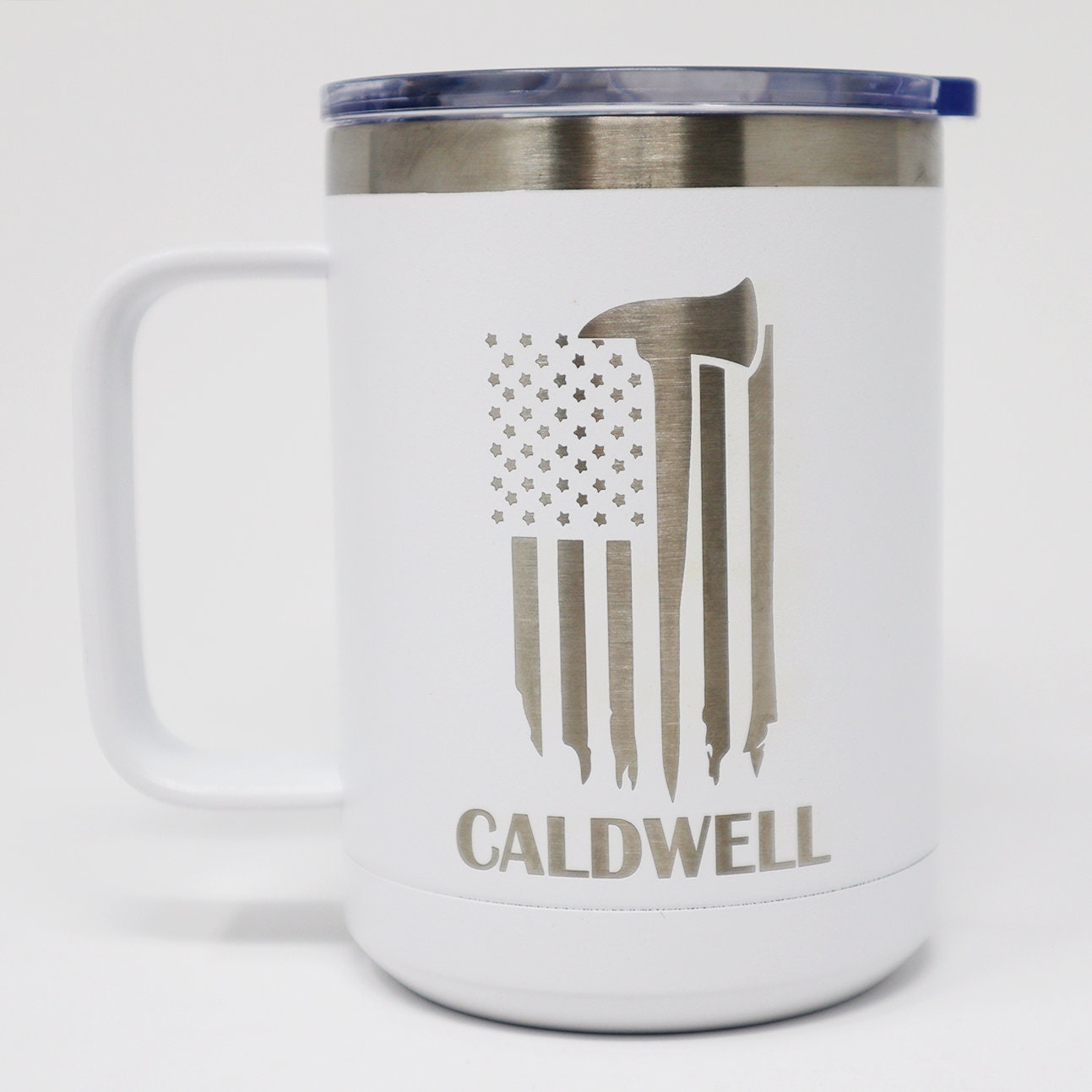 Firefighter Urban Flag Personalized 15 Oz Insulated Coffee Mug - Etsy