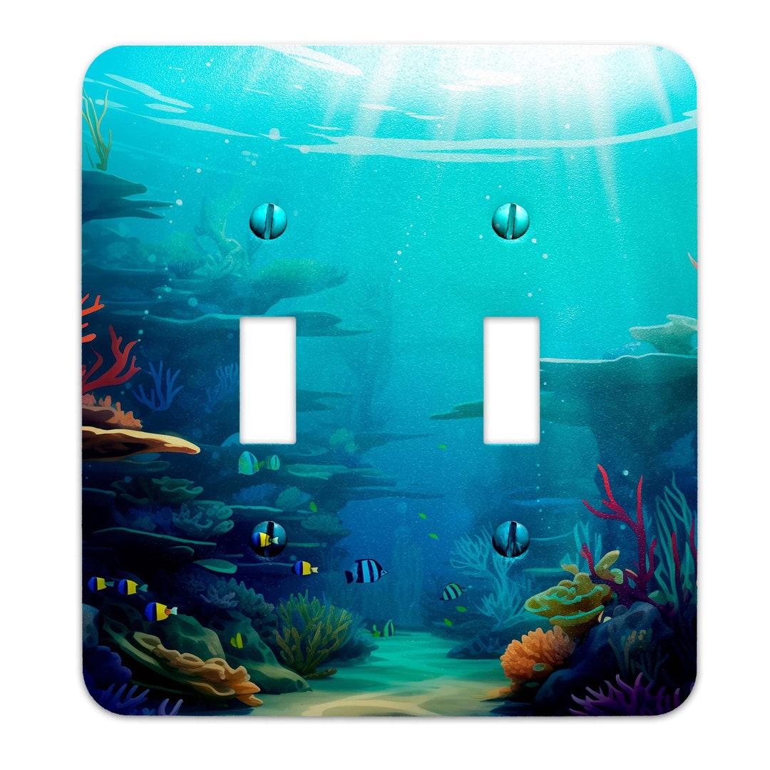 Under the Sea Decorative Light Switchplate Cover, Other Sizes Available ...