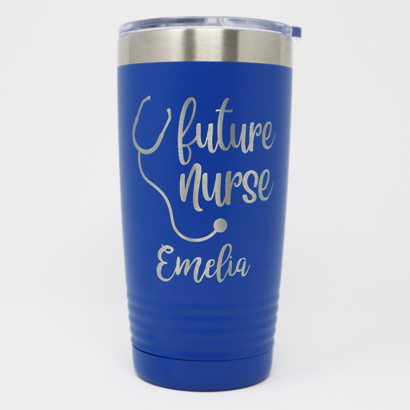 Future Nurse Personalized Engraved Powder Coated Insulated 20 - Etsy