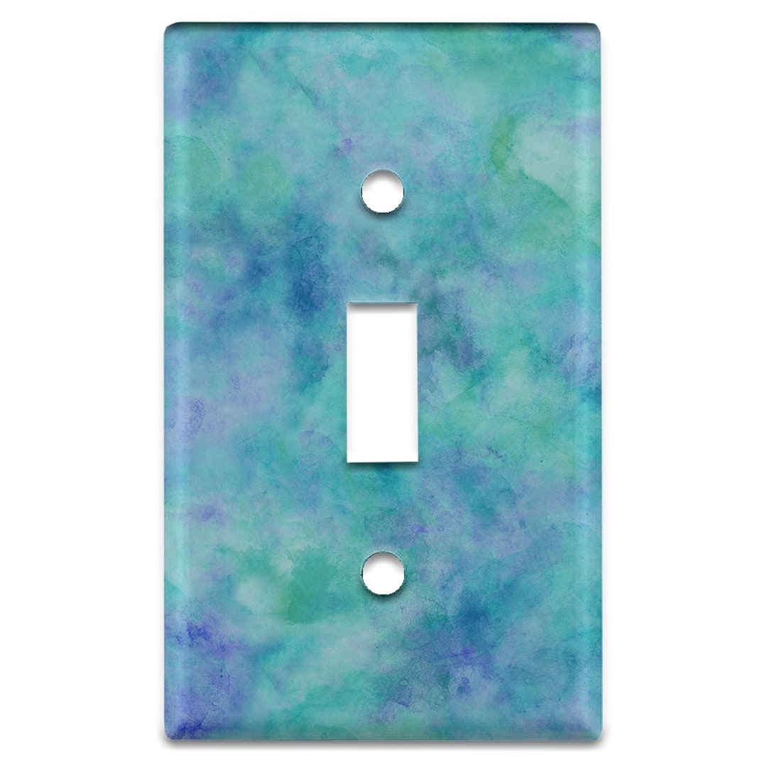 Metal Light Switch Plate Cover Calm Ocean Decorative Light Switchplate ...