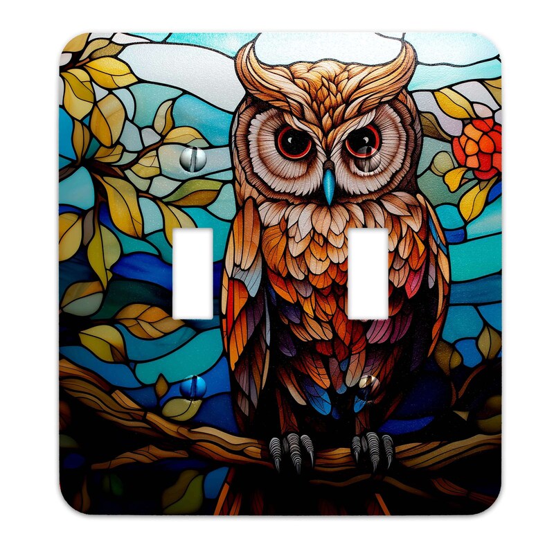 Owl Switch Plate - Etsy