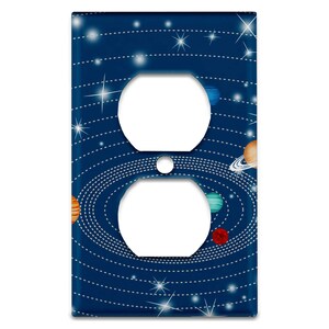 Solar System Decorative Light Switchplate Cover, Other Sizes Available ...