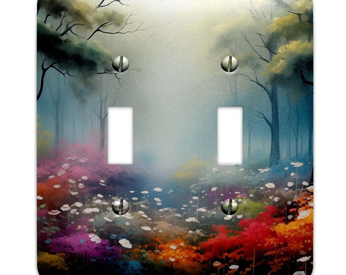 Metal Light Switch Cover, Light Switch Plate, Outlet Cover, Wall Plate ...