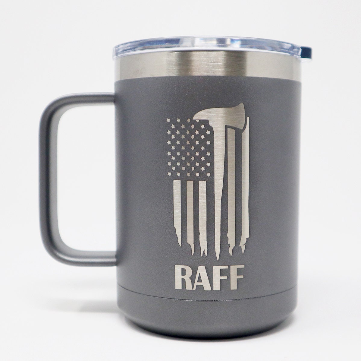 Firefighter Urban Flag Personalized 15 Oz Insulated Coffee Mug - Etsy