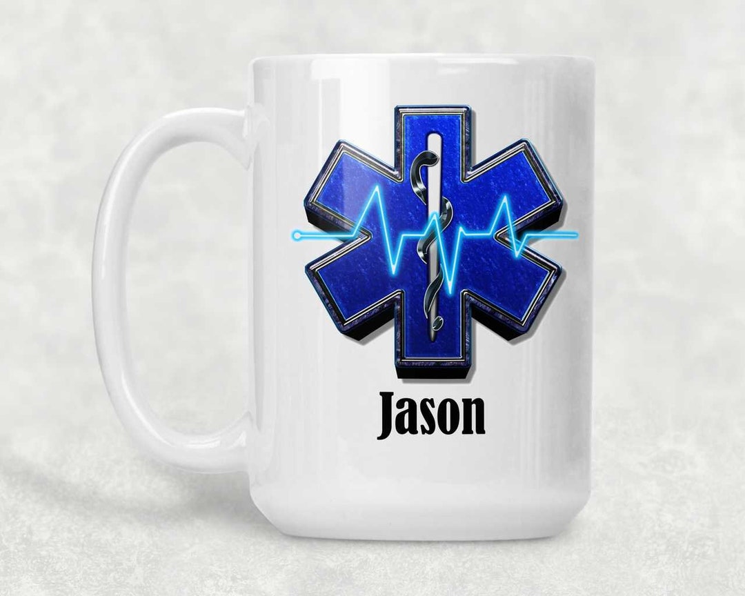 EMS EMT Paramedic Personalized Coffee Mug - Etsy