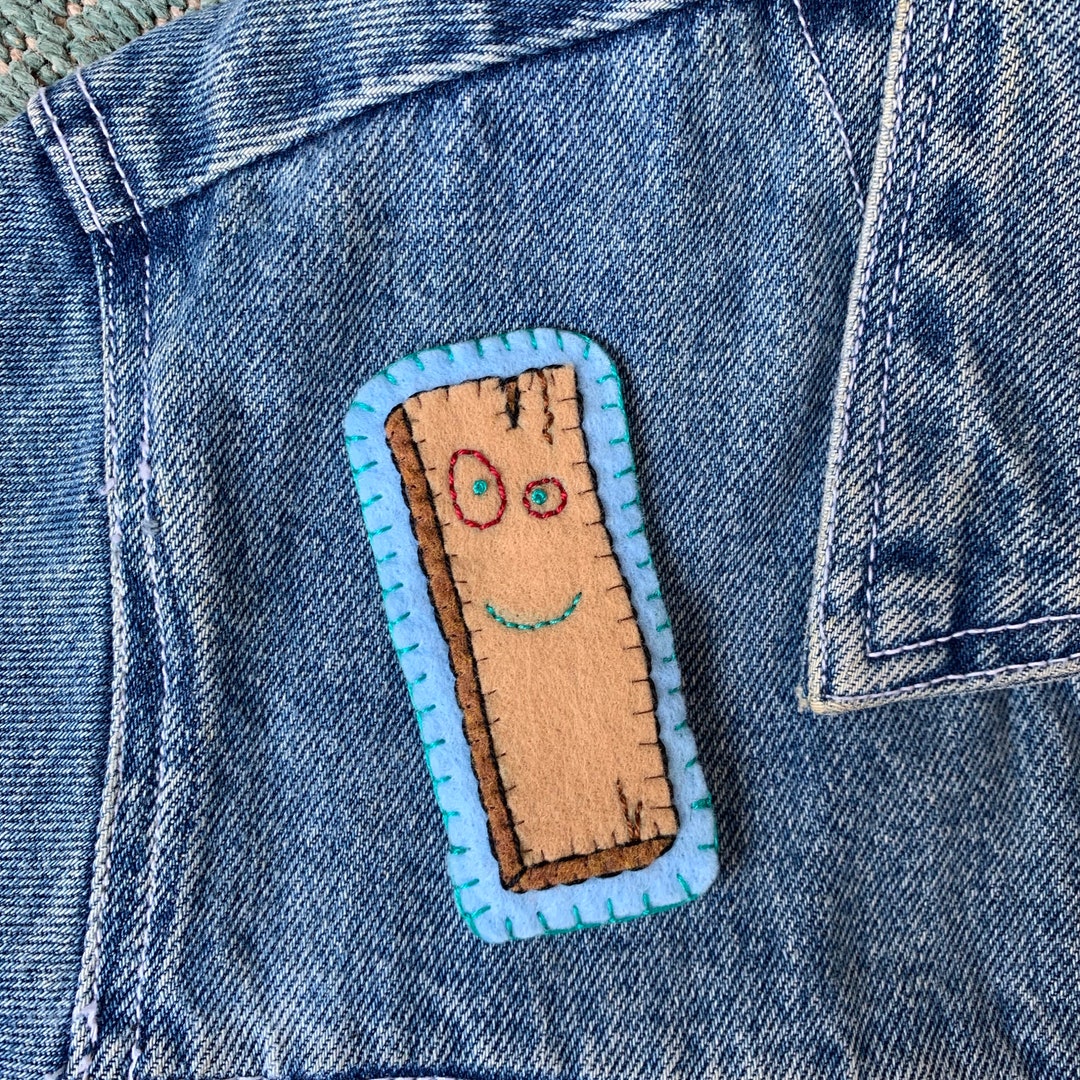 Plank Felt Patch - Etsy