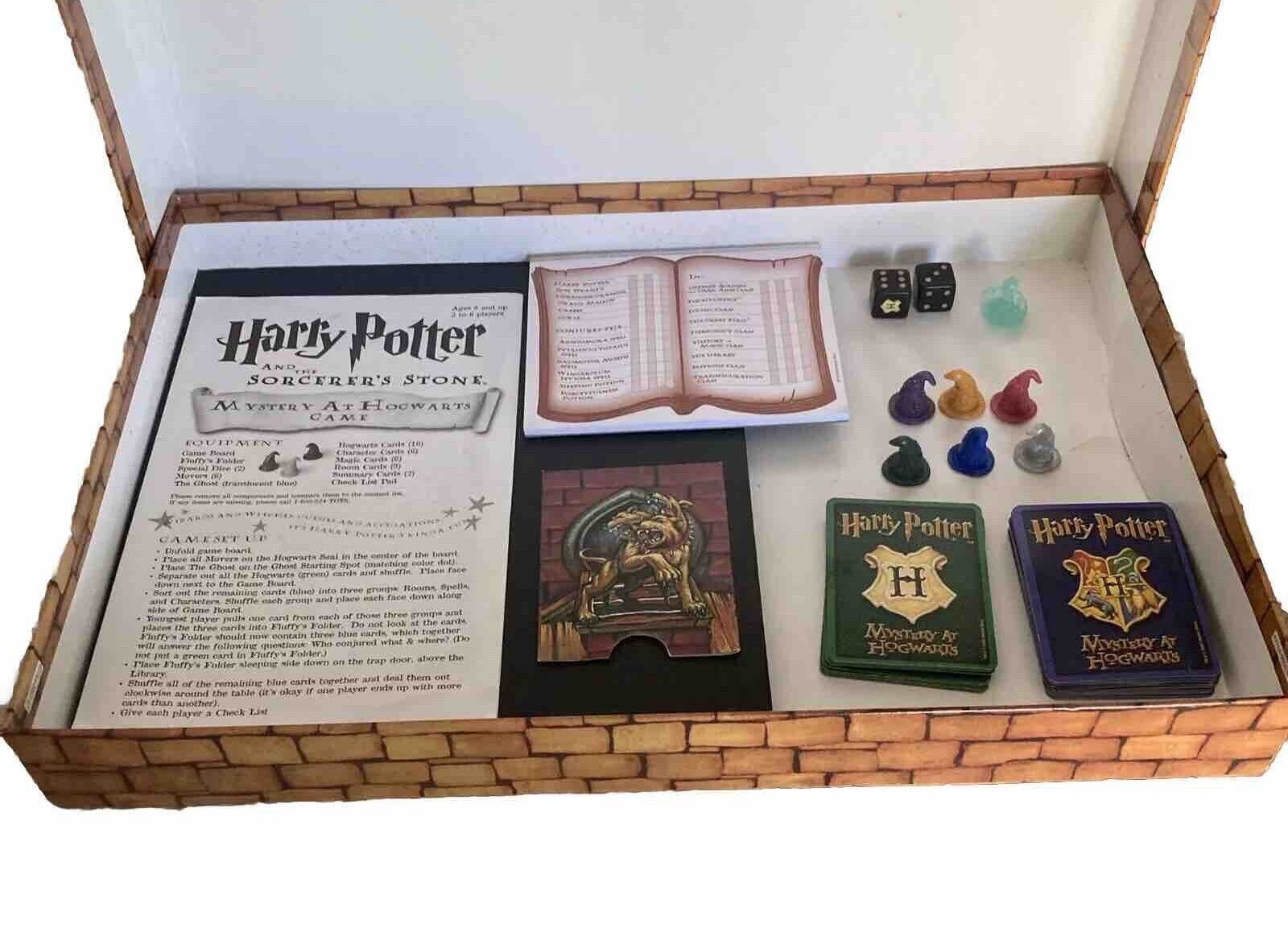 Harry Potter and the Sorcerers Stone Mystery at Hogwarts Board Game 100 ...