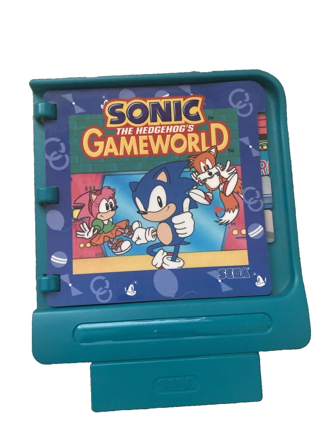 Sonic the Hedgehog's Gameworld sega Pico, 1994 Authentic Cartridge Only ...