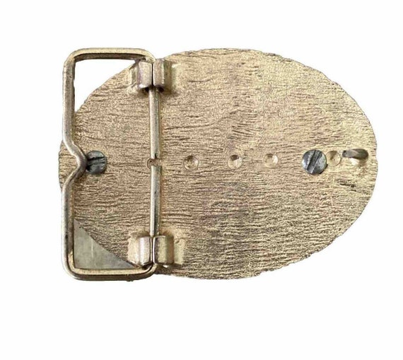 Vintage Belt Buckle 1974 Eisenhower Dollar Coin Gold … - Gem