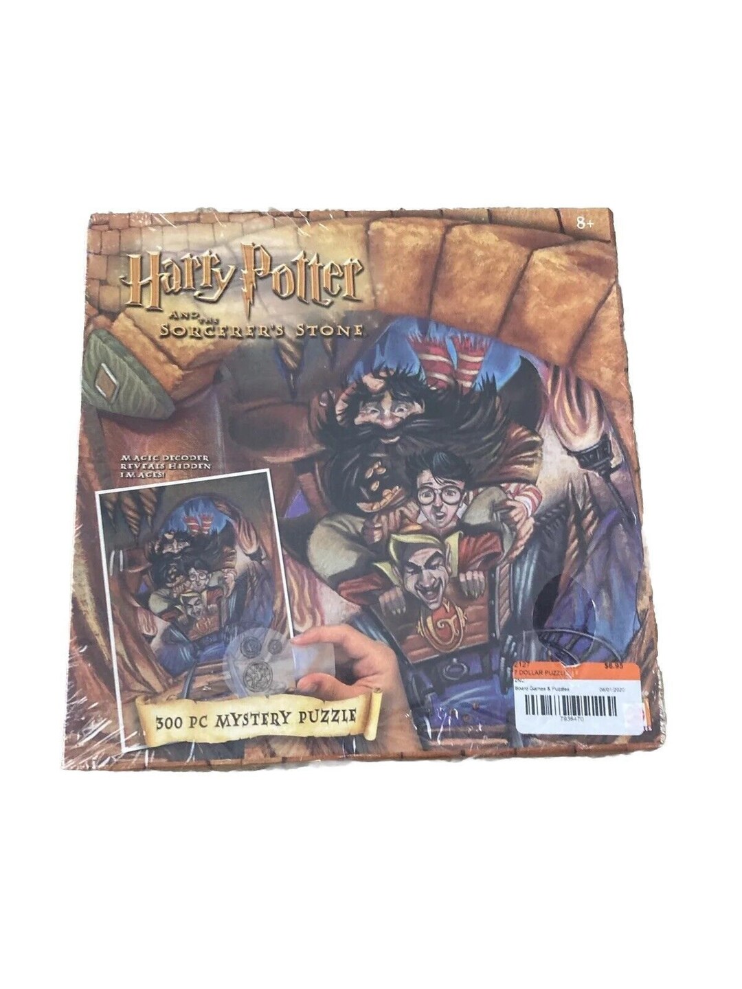 VTG Harry Potter and the Sorcerers Stone 300 Piece Mystery Puzzle W ...