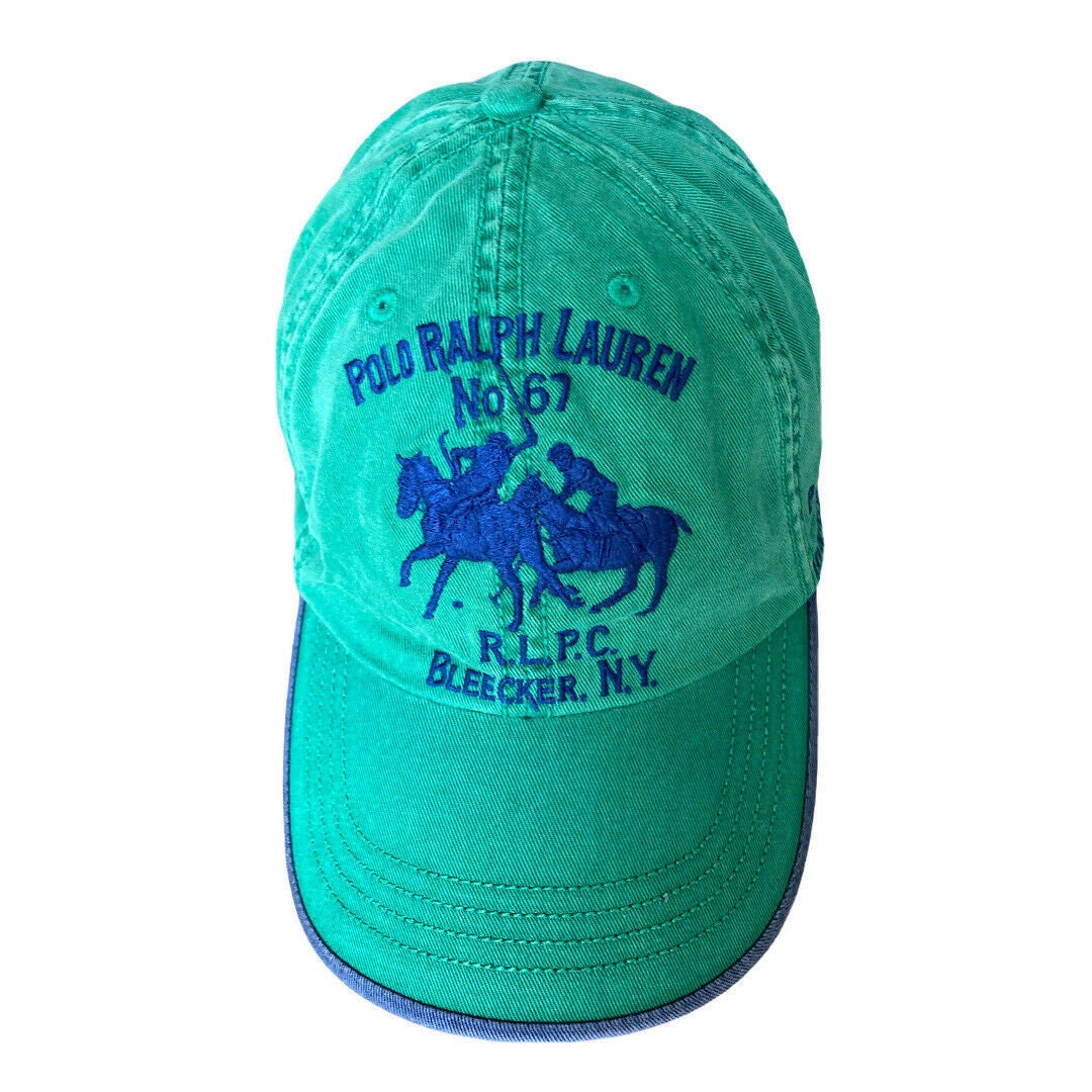 Vintage Polo Ralph Lauren No 67 Bleecker NY Baseball Cap Hat RLPC ...