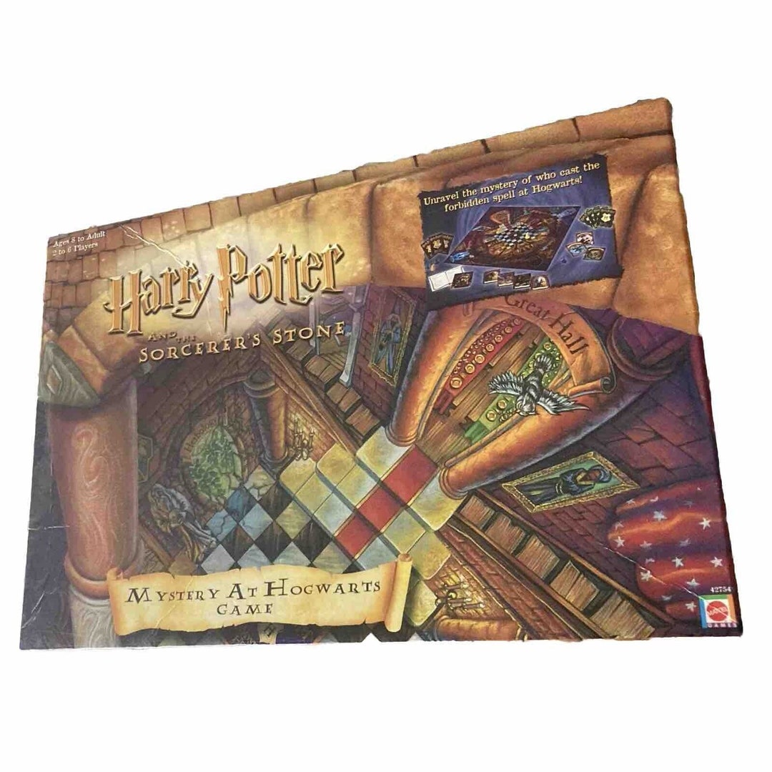 Harry Potter and the Sorcerers Stone Mystery at Hogwarts Board Game 100 ...