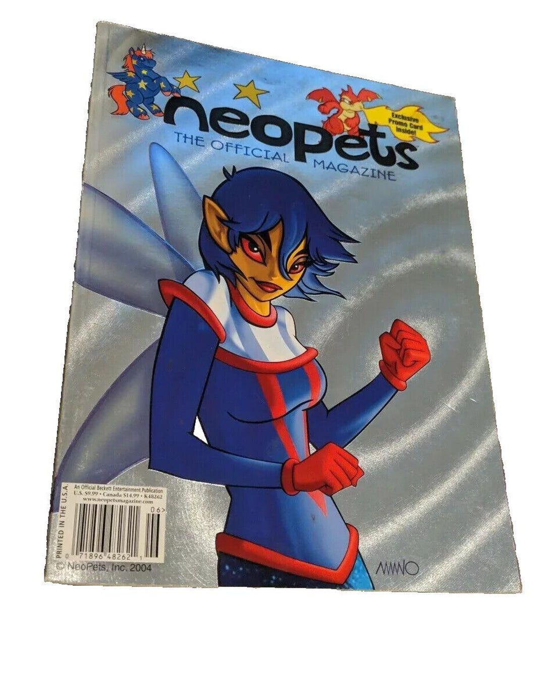 Neopets the Official Magazine Issue 4 -space Faerie With Poster (2004 ...