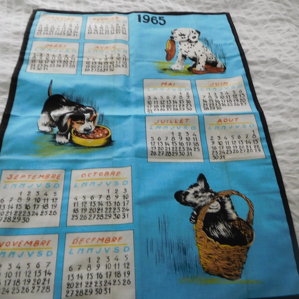 1965 Calendar - Etsy